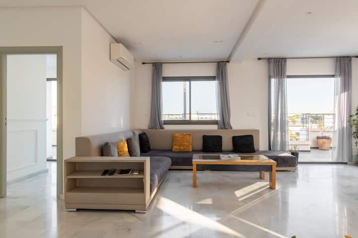 Très Bel Appartement Vue Sur Mer - Agadir