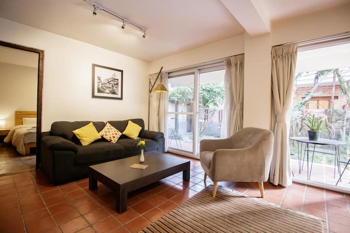 Stupa-view 2 Bdr Garden Duplex Near Patan Durbar -