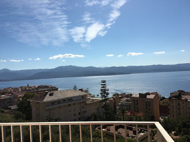 Chambre Bleue Les Aloès En Corse - Ajaccio