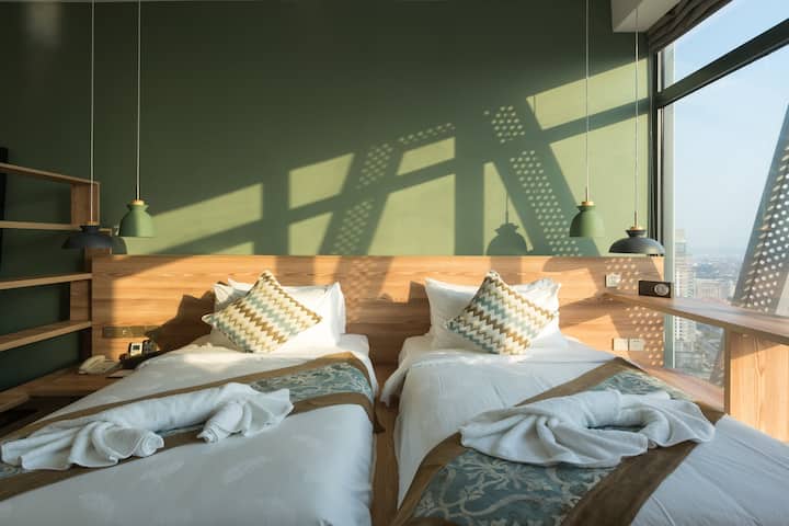 2 Beds Nordic Style River View Room @ City Center - Phnom Penh