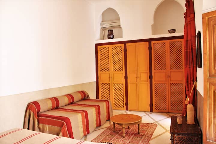 Riad Miski Suite Avec Salle De Bain Privée - 馬拉卡治