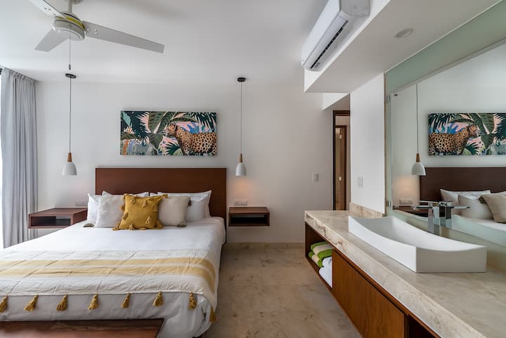 Moderno ⚡Departamento 2 Rec En 5ta Avenida💎 - Playa del Carmen
