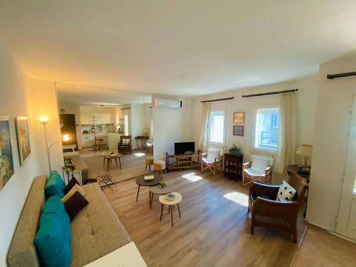 Kumbahçe’de 1+1  Huzurlu, Ferah Daire - Bodrum