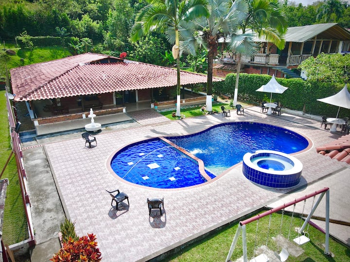 Chalet Villa Hermosa - Naturaleza Y Descanso - Cartago - Colombia