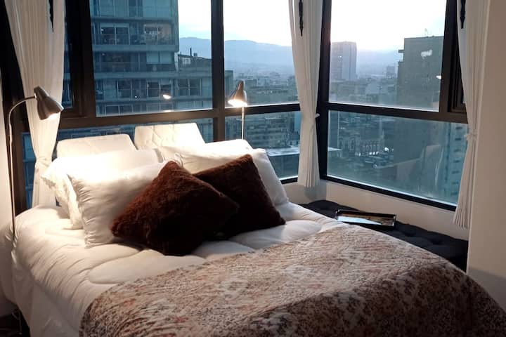 Genial Apt. Nuevo Para Trabajo, Estudio O Turismo! - Bogota