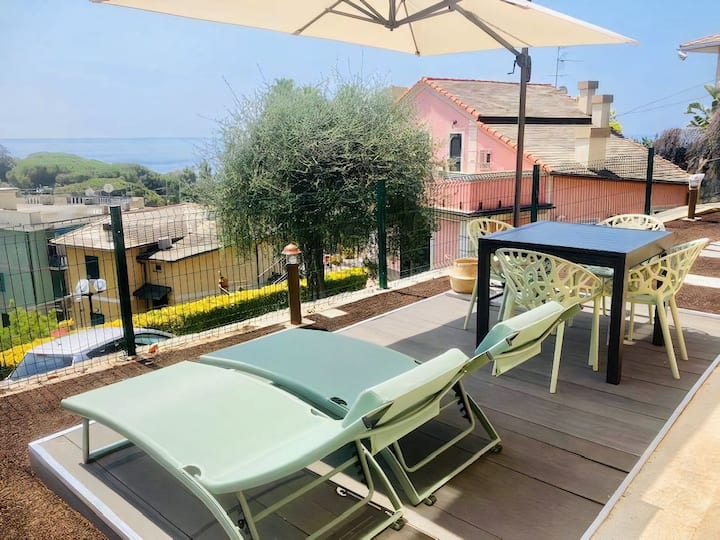 Monolocale Sup Giuli 2 Swimming Pool And Parking - Bogliasco