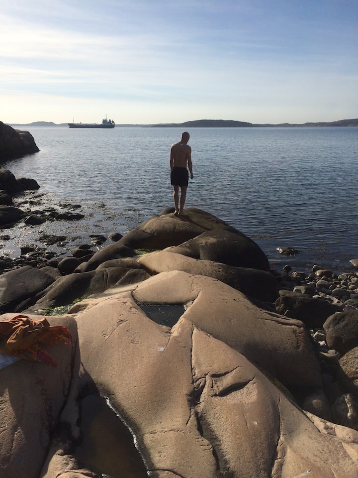 Villa Med Stor Altan I Söderläge Nära Havet - Lysekil