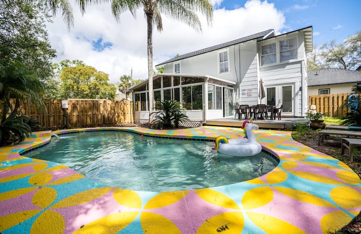 Beautiful Avondale Retreat - With Pool - Sleeps 8 - Jacksonville, FL