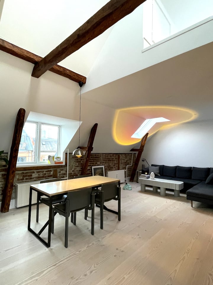 Spacious And Bright Rooftop Apartment - Copenhagen