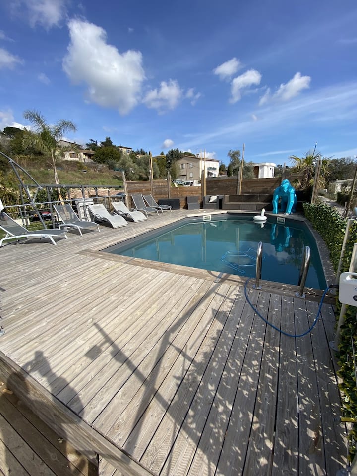 Villa Avec Piscine - Vence