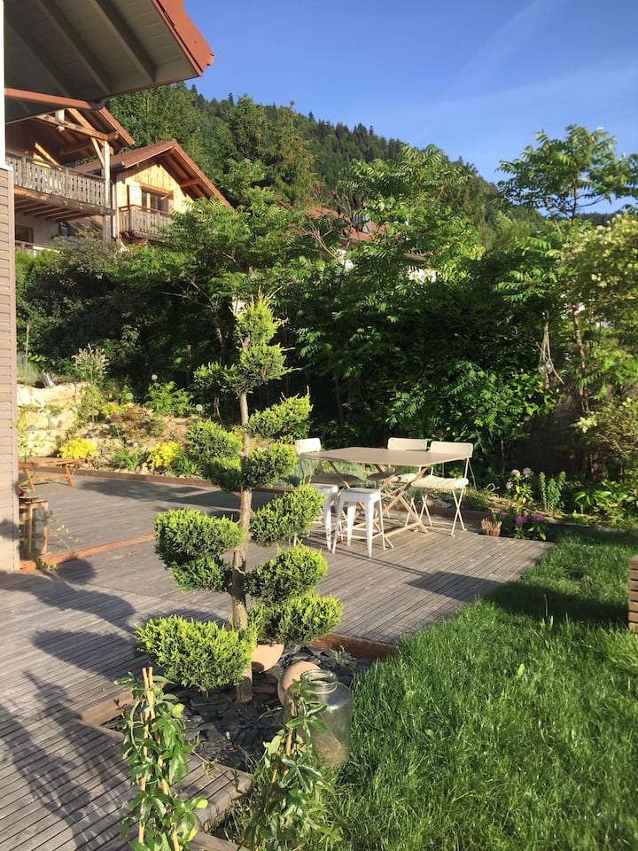 Maison Zen Entre Lac & Montagnes - Lake Annecy