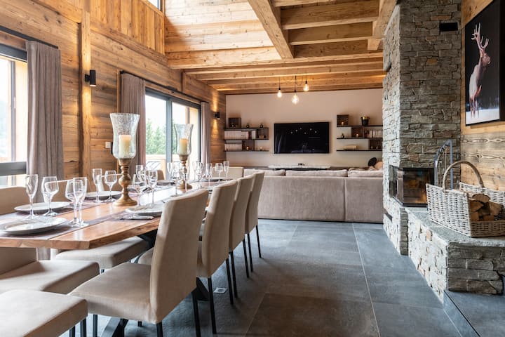 Chalet 180 M2 Haut Standing 12 Pers. Avec Piscine - Les Deux Alpes