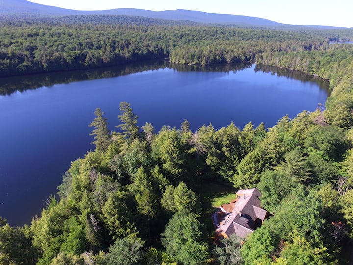 Summer And Winter Adirondack Paradise - Lake Durant, NY