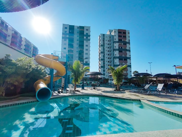 Apartamento Na Residência Aquarius - Caldas Novas