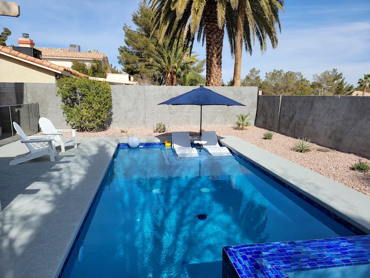 Henderson/vegas Luxury Dream Home W/pool & Spa- Close To Lv Strip & Airport -