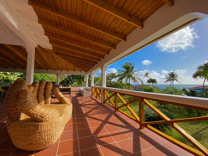Designer Family-friendly Villa At Micro Distillery - Dominica