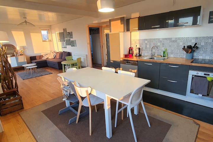 Stella - Grand T3 Vue Mer - 300m De La Plage - Merlimont