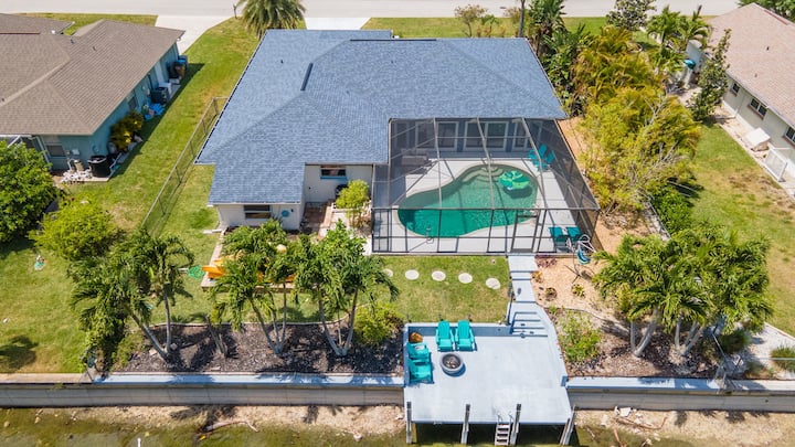 Casa Coralsun️heated Poolcanalkayakentertain - Cape Coral, FL