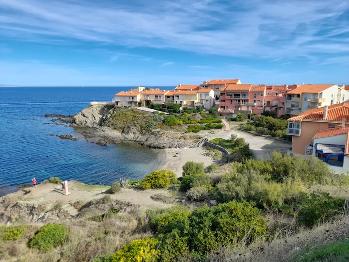 Vue Mer Avec Balcon & Plage à 30m à Collioure - Collioure