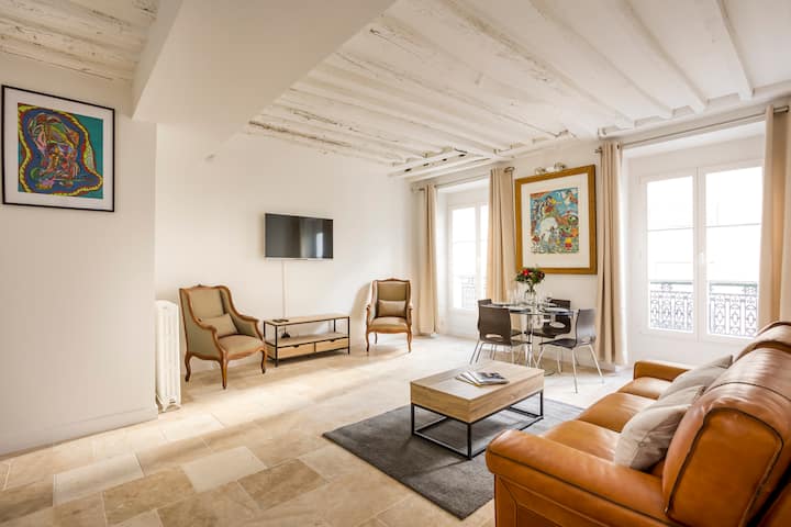 Marais Central Appartement 4 Personnes Climatisé - Paris