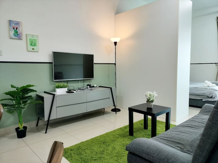 High Floor Studio@twin Galaxy Apt 5 Mins To Ksl - Johor Bahru