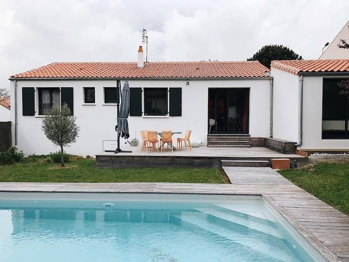 Belle Villa Avec Piscine Proche Plage  Pontaillac - Royan