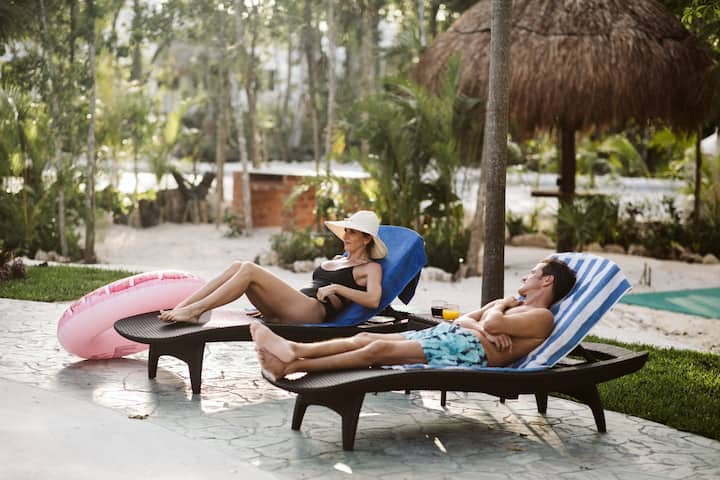 Beautiful Condominium In The Hear Ofthe Riveramaya - Puerto Morelos