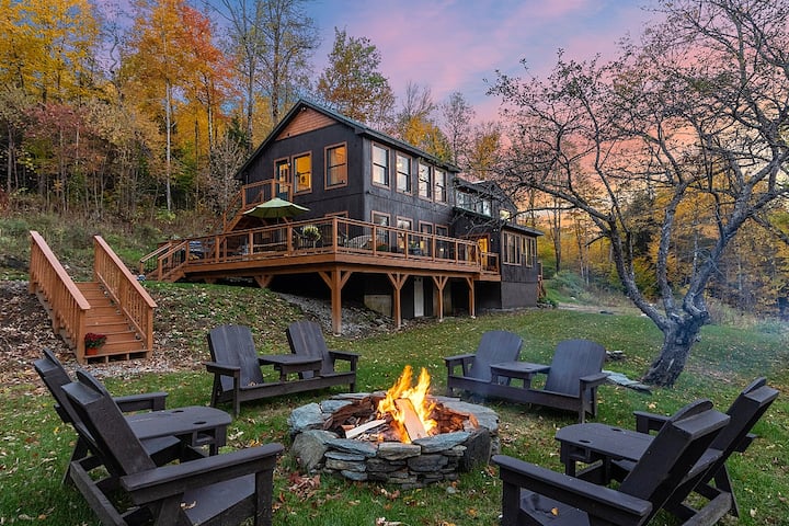 Ski, Raft & Relax | Lodge W/ Pool Table & Fire Pit - Mohawk Trail State Forest, Charlemont