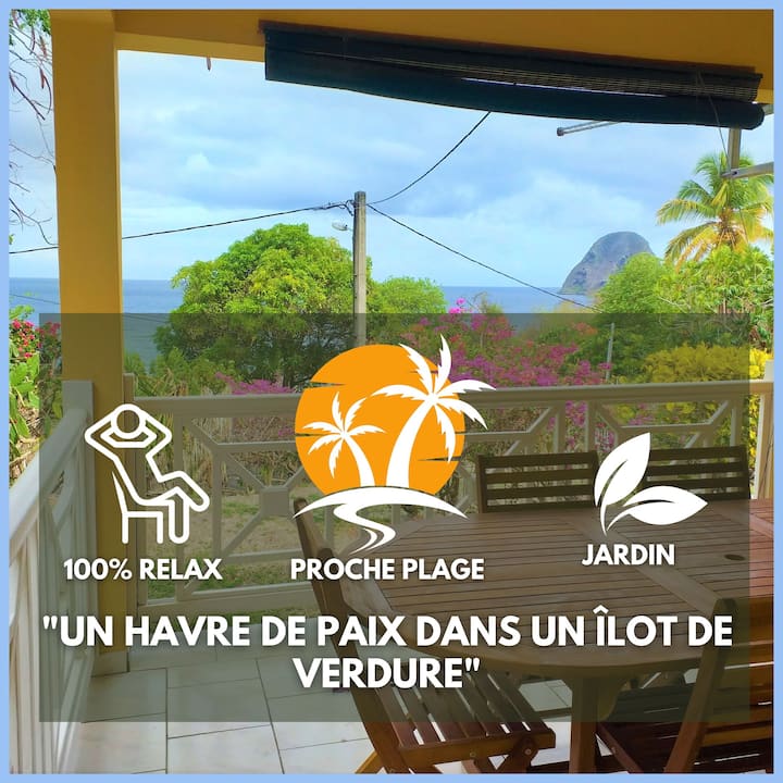 Villa Les Océanides 2, Overlooking The Sea - Les Anses d'Arlet