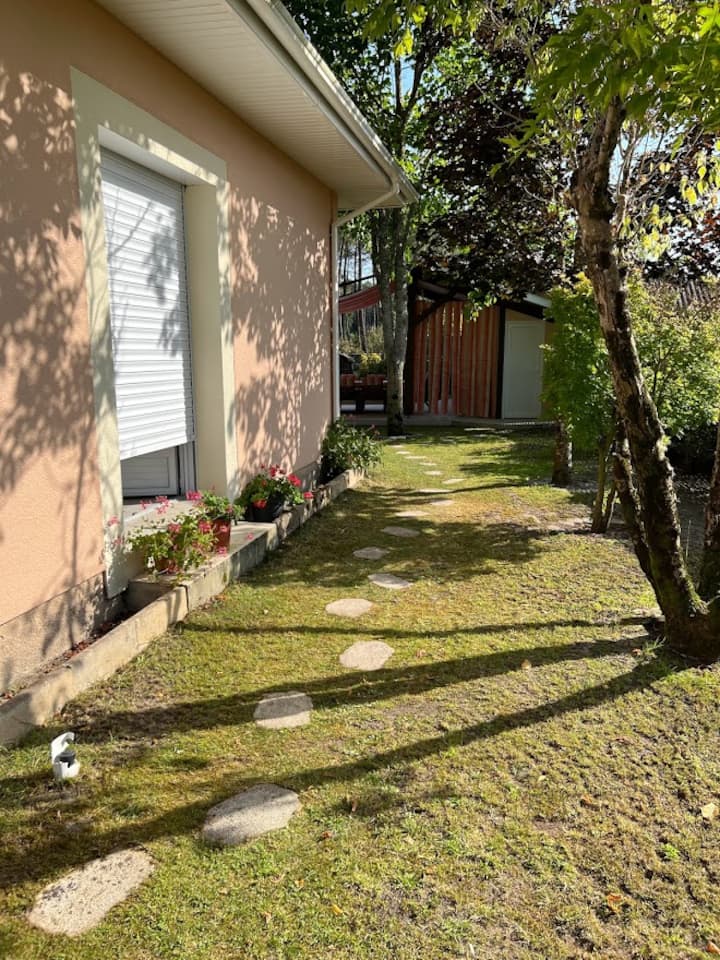 Belle Maison Avec Grand Jardin Proche Bourg Et Mer - Lit-et-Mixe
