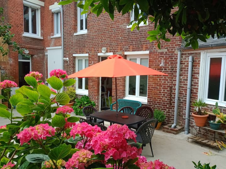 Maison à 5 Mn à Pied De La Mer, Garage Et Cour - Mers-les-Bains