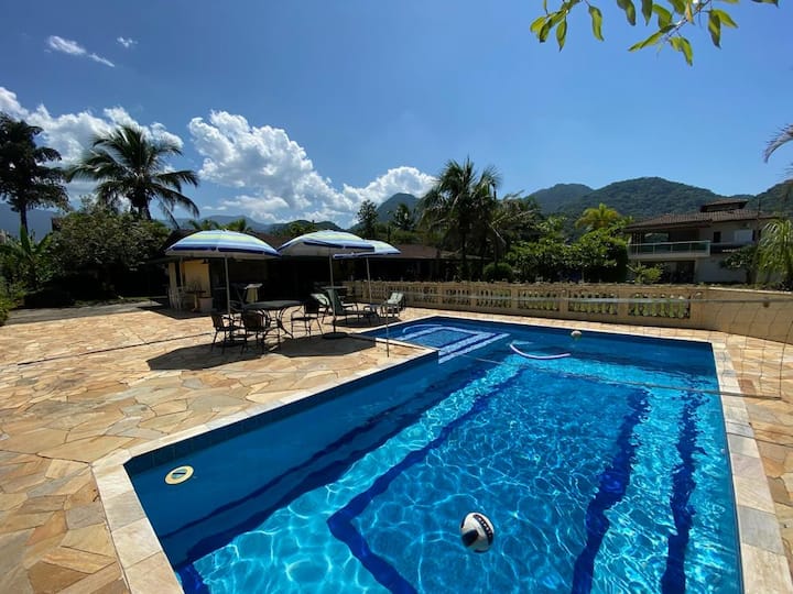 Casa Deliciosa C/ Piscina Privativa Em Condomínio - Ubatuba