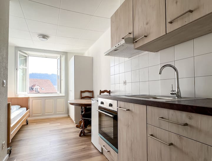 Charmant Studio à Tramelan - Canton de Jura