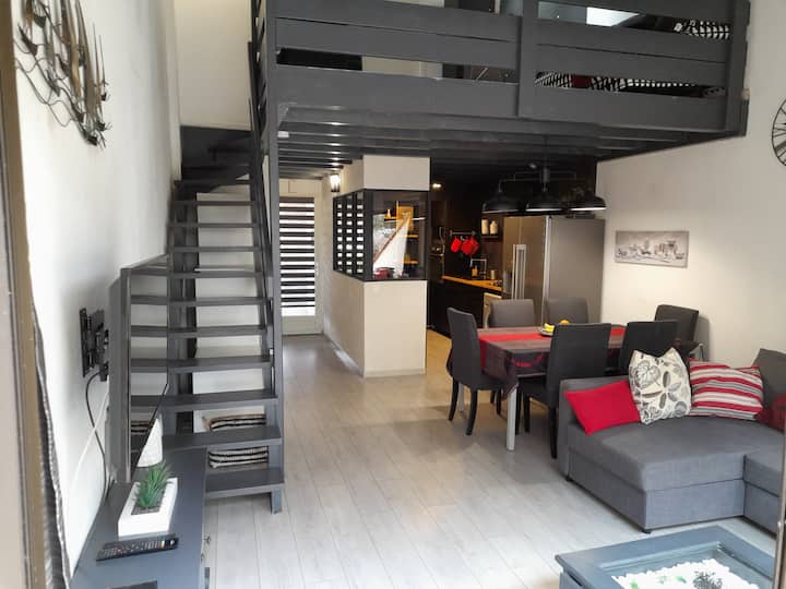 Maison Chaleureuse Avec Jardin - Seignosse