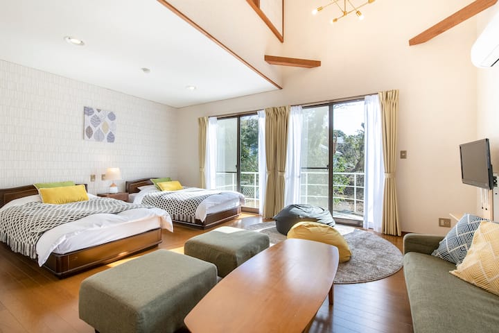 Sauna/ Onsen/ Bbq/ Nature/ Wifi/ B9 - Itō