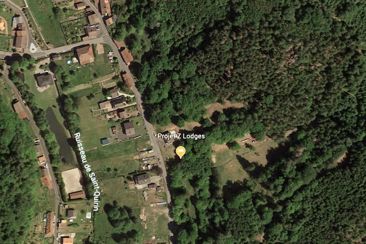 Z - Ecolodges  à Saint-quirin. - Moselle