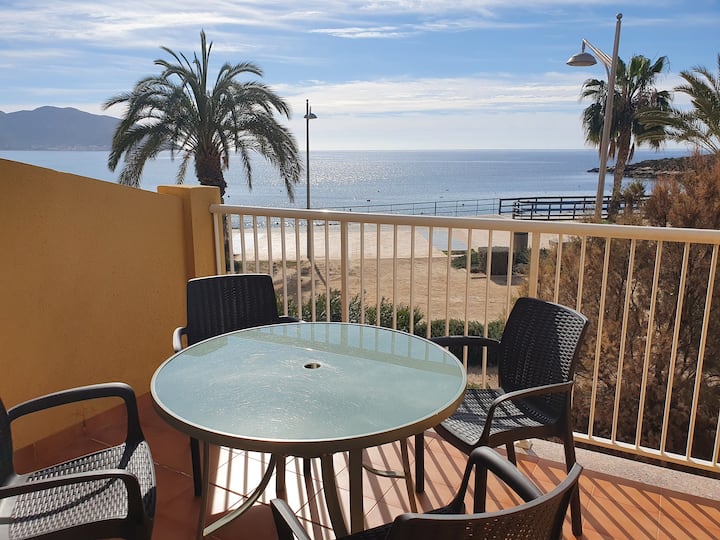 Village Centre 2 Bed House With Stunning Sea Views - Puerto de Mazarrón