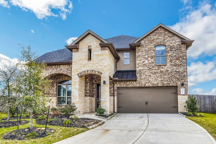 New 4br Kid-friendly Home W/ Game & Movie Room - Katy, TX