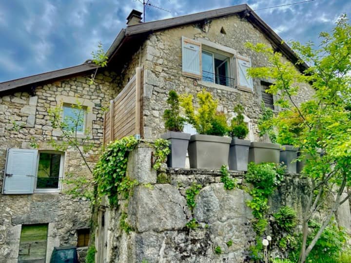 Cottage Face Aux Vignes, Terrasse Et Parking Privé - Seyssel