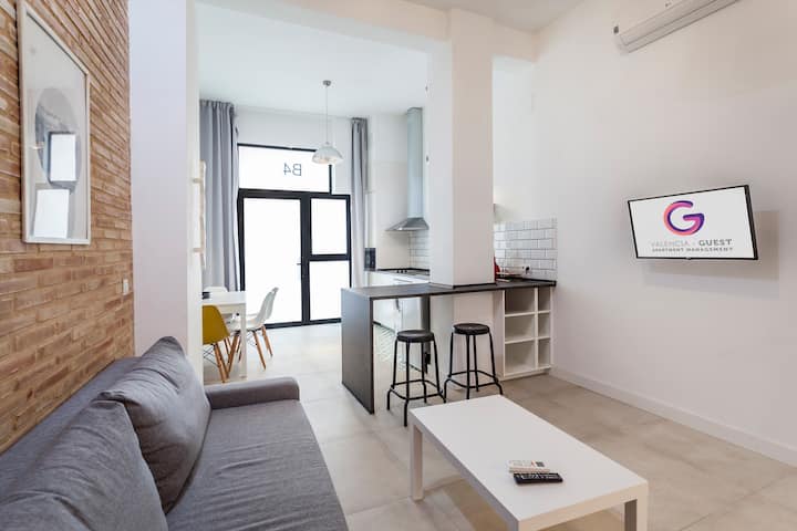 New Flat Center Historic Ruzafa. Wifi. A.c - Valencia