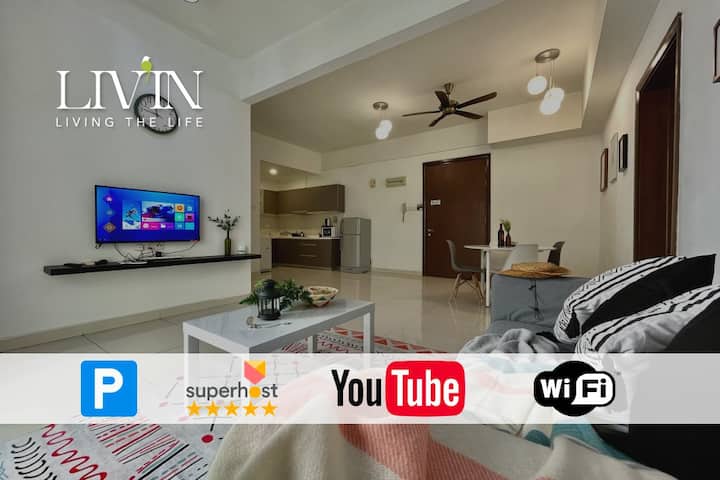 288 Lovely 2 Br In City @Klcc View Infinity Pool - Kepong