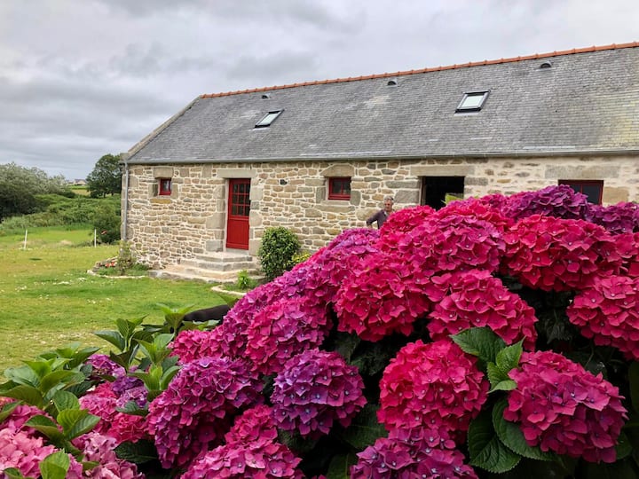 Charmante Longère De Plein Pied  En Bord De Mer - Saint-Pabu