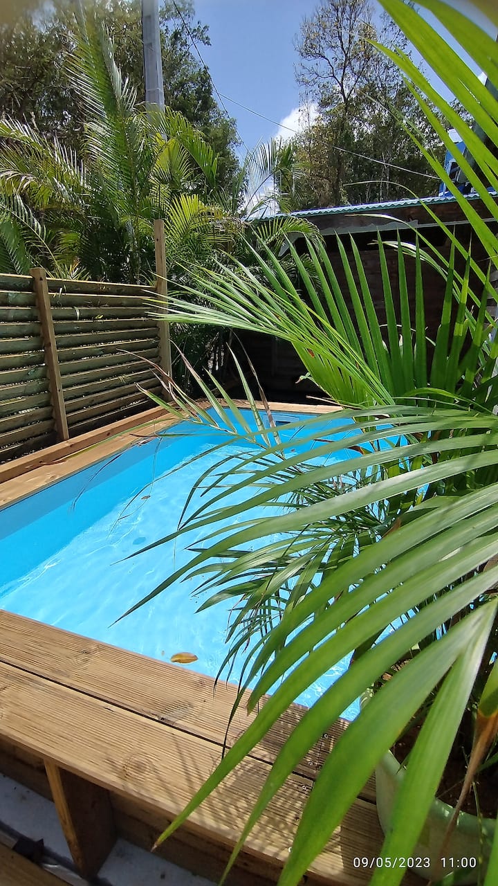 Les Hauts De Bornave - Villa Kaz A Nou -2 à 8 Pers - Deshaies