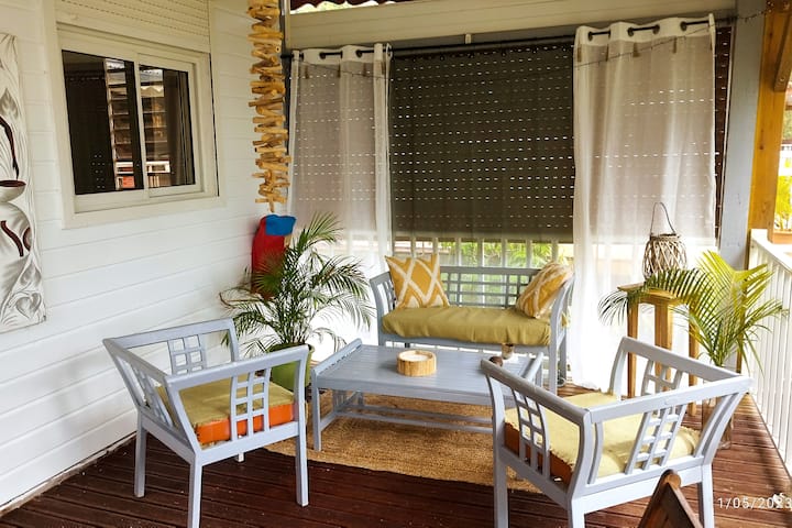 Les Hauts De Bornave - Villa Ti Kaz La -2 à 4 Pers - Guadeloupe