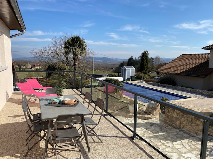 2 Agréables Chambres D'hotes Calmes Avec Piscine - Bourgoin-Jallieu