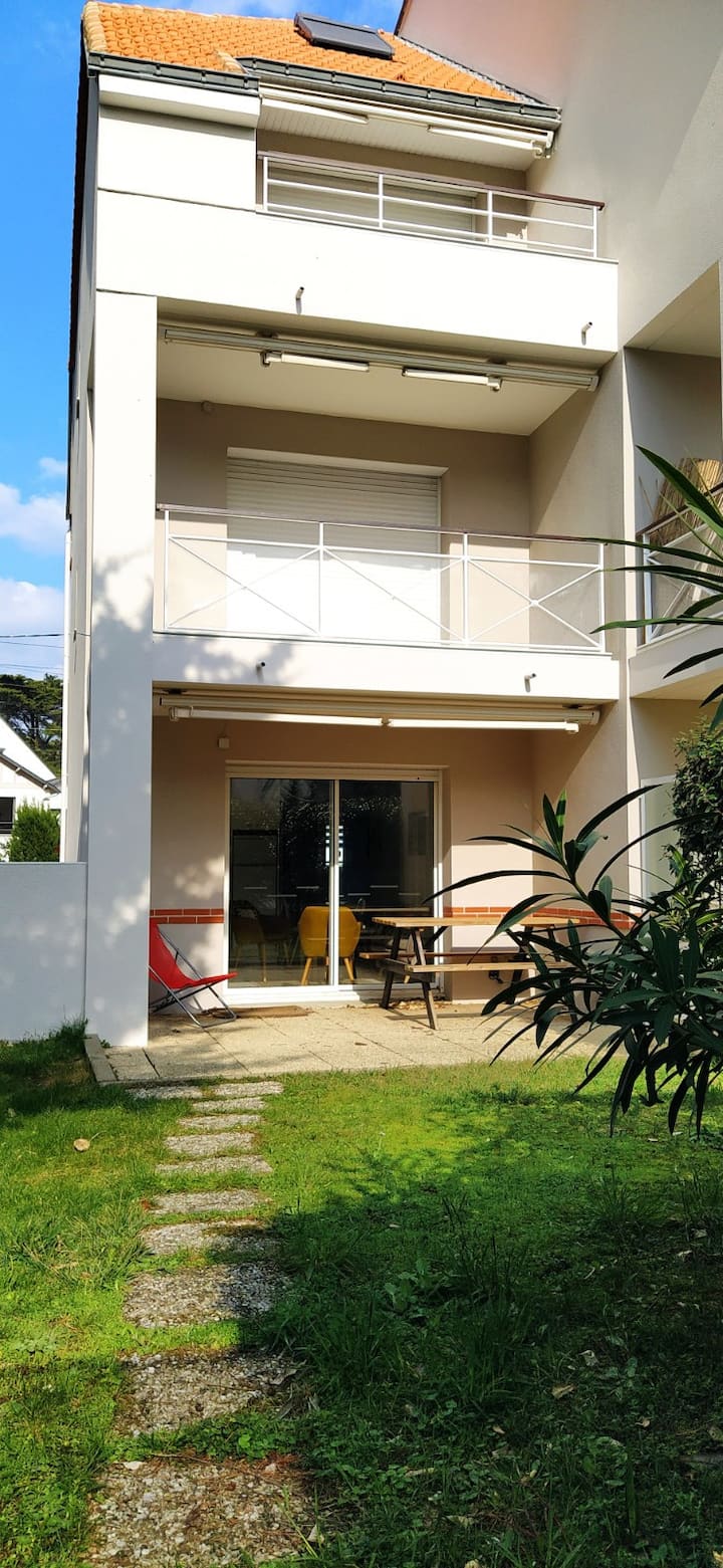 Appartement 2 Pièces &  Jardin à 100m De La Plage - ibis Thalasso La Baule Pornichet Plage