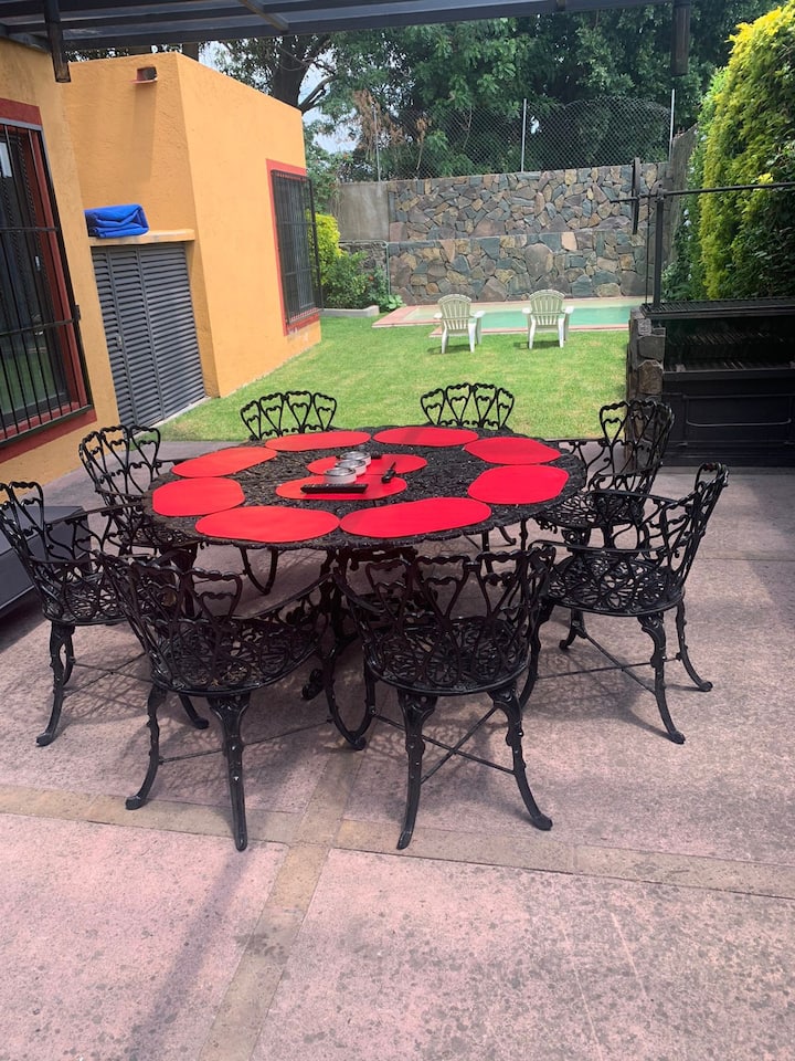 Casa Los Pinos 14 Para Descanso Y Diversión - Cuernavaca