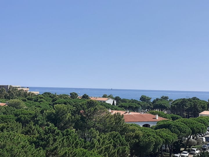 Agréable  Appartement à 3min à Pied De La Plage - Argelès-sur-Mer