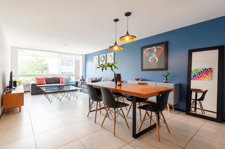 Acogedor Apartment En La Roma 3beth&2bath - Mexico City