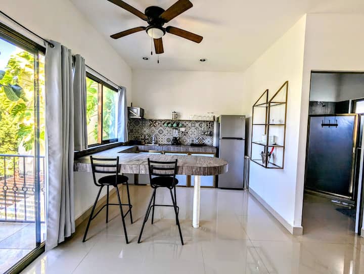 Hermoso Loft Downtown A 500 Mt De 5ª Av Y La Playa - Playa del Carmen